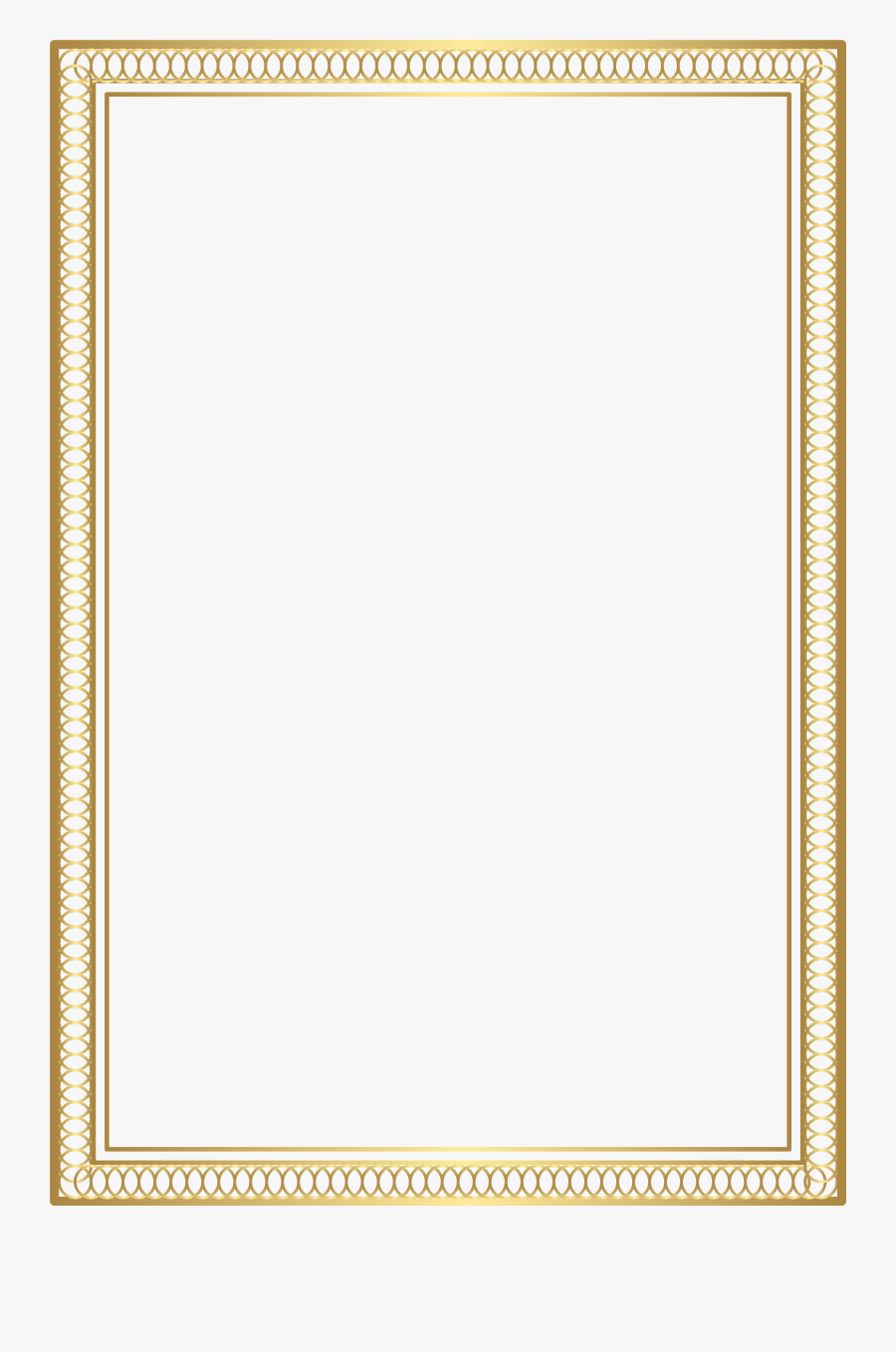 Gold Png Border - Pattern , Free Transparent Clipart - ClipartKey