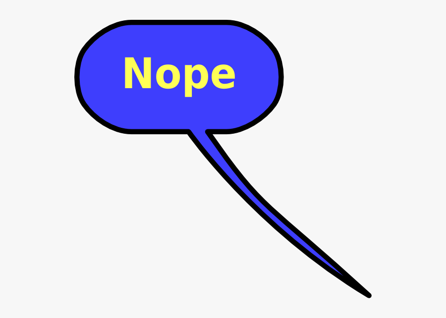 Nope Clipart , Free Transparent Clipart - ClipartKey