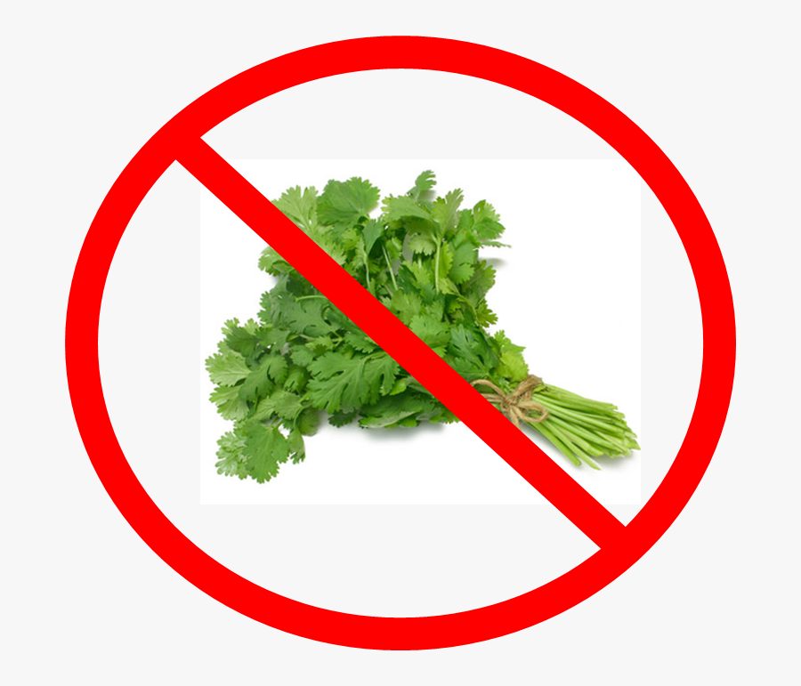 Say No To Cilantro Coriander Leaves Free Transparent Clipart say-no-to-cilantro-coriander-leaves-free-transparent-clipart