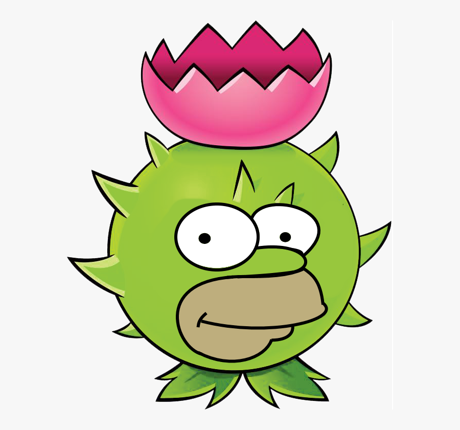 Homing Thistle Pvz 2 , Free Transparent Clipart - ClipartKey