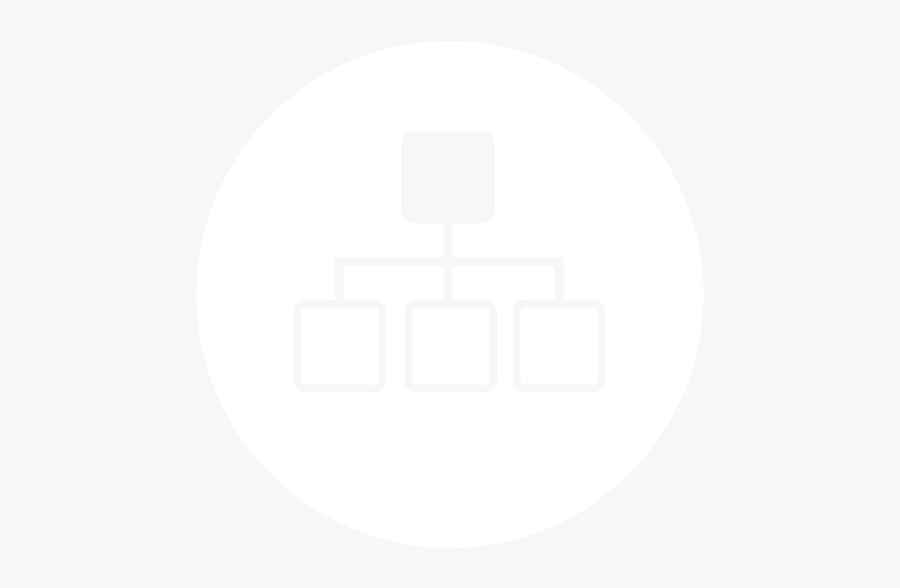 Ict Networking White - Circle , Free Transparent Clipart - ClipartKey