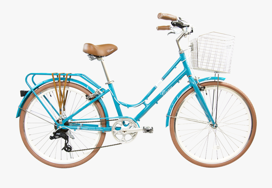 Drawn Bicycle Transparent - Claud Butler Red Bike , Free Transparent ...