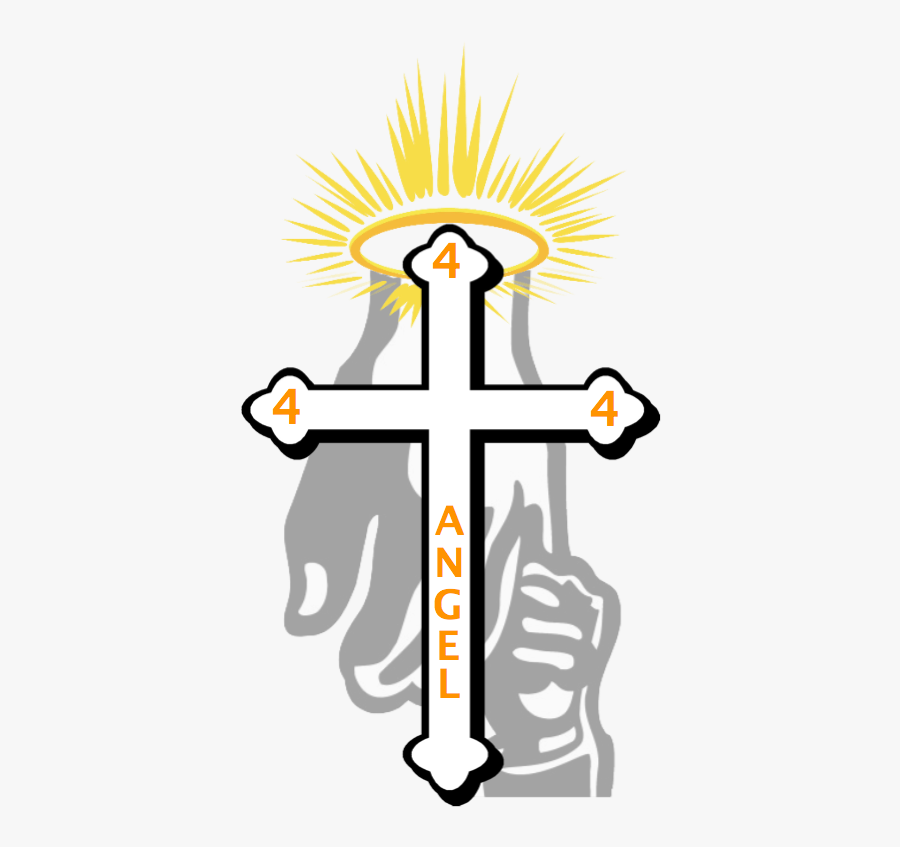 The Three Priorities Of 444 Angels Are For The Children - Cross Clipart ...