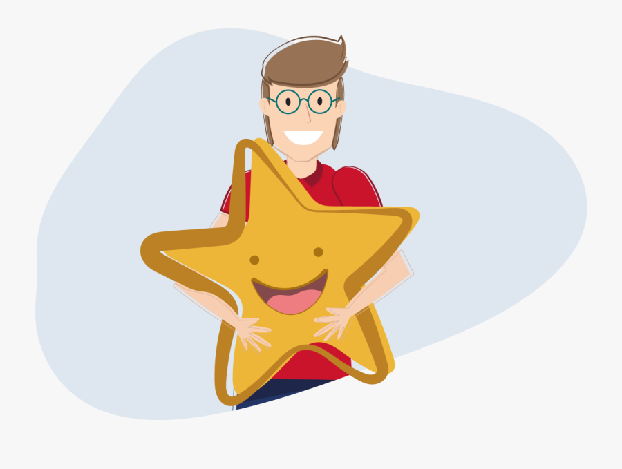 5 It Ok Value Graphics Gold Star - Cartoon , Free Transparent Clipart ...