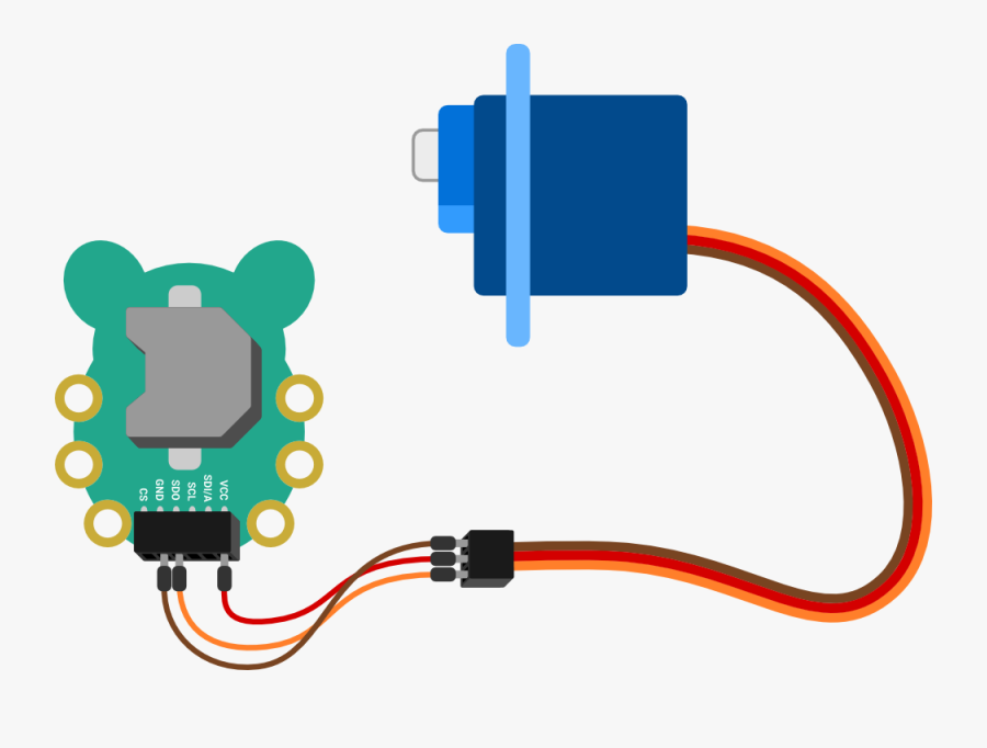 Servo Labeled Wires , Free Transparent Clipart - ClipartKey