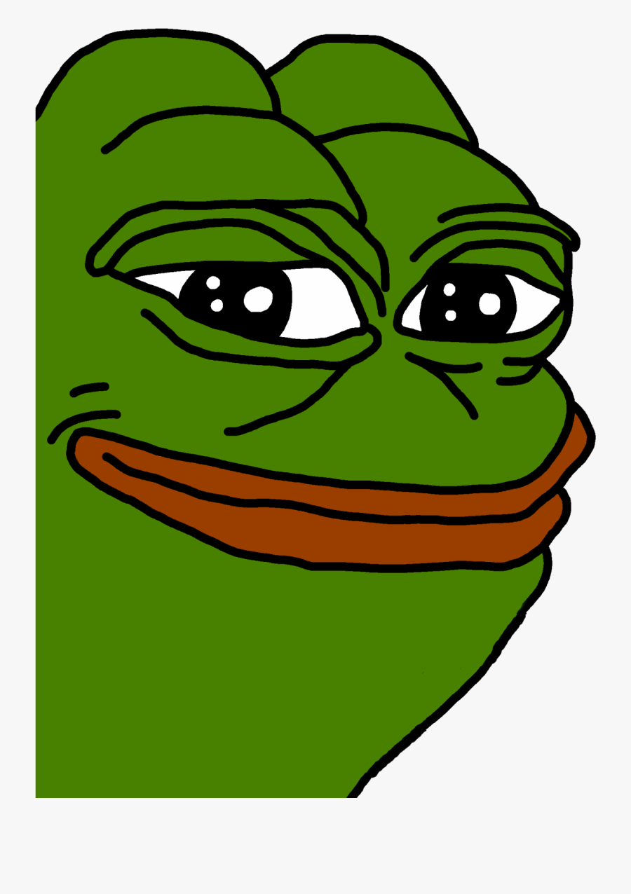 Green Face Yellow Leaf Head Smile Clip Art Plant - Pepe Le Frog Gif ...