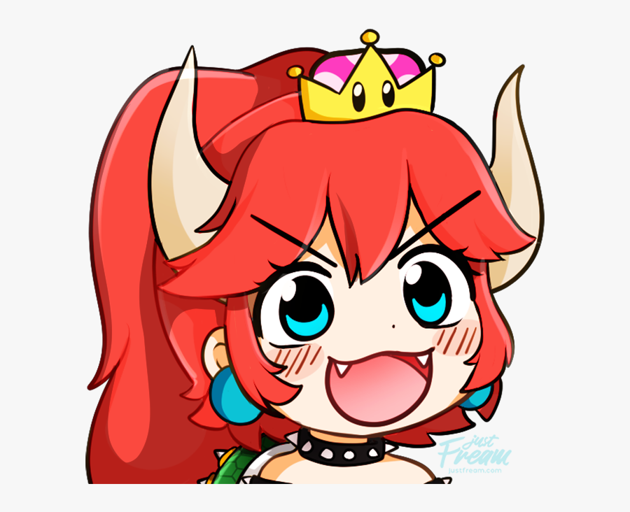 Justfream Bowsette , Free Transparent Clipart - ClipartKey