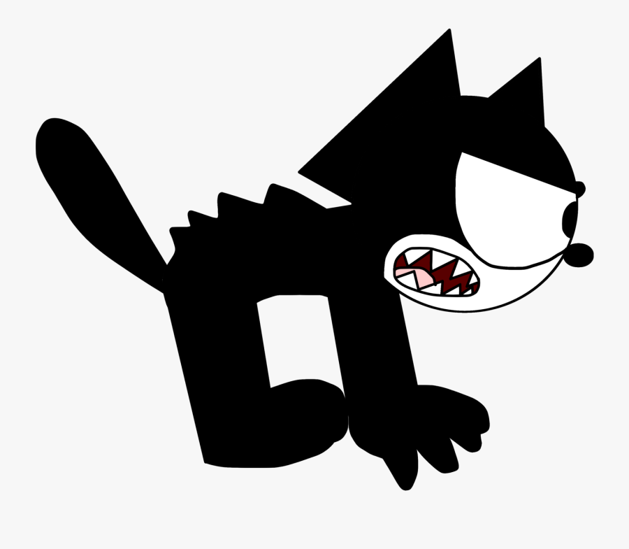 Cat Vector - Felix The Cat Ton , Free Transparent Clipart - ClipartKey