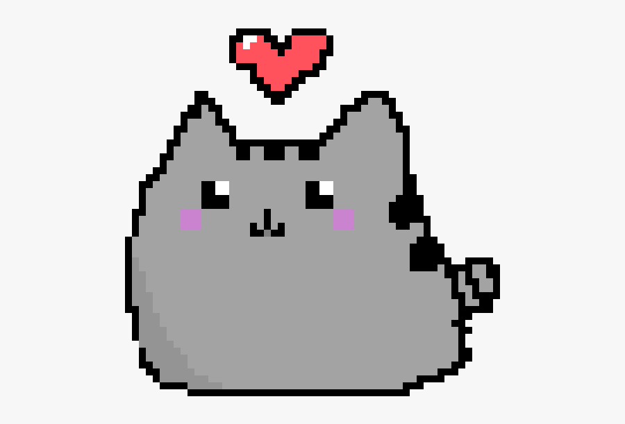 Pixel Art Pusheen Cat , Free Transparent Clipart - ClipartKey