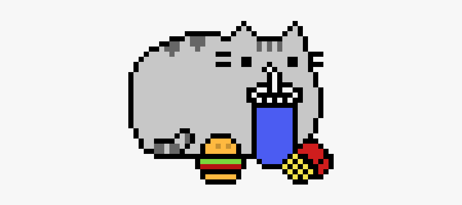 Minecraft Pixel Art Pusheen , Free Transparent Clipart - ClipartKey