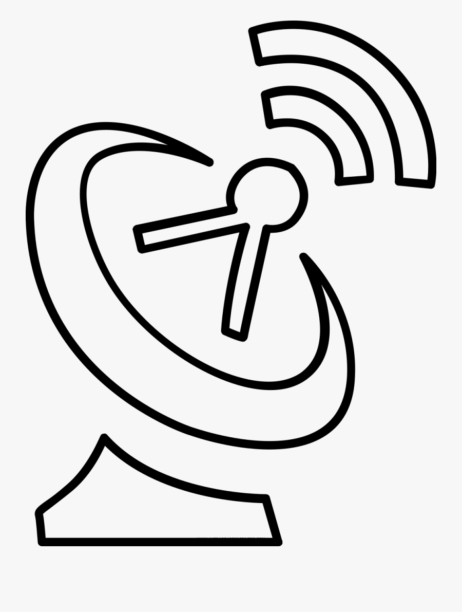 Radar Coloring Page - Radar Station Drawing , Free Transparent Clipart ...