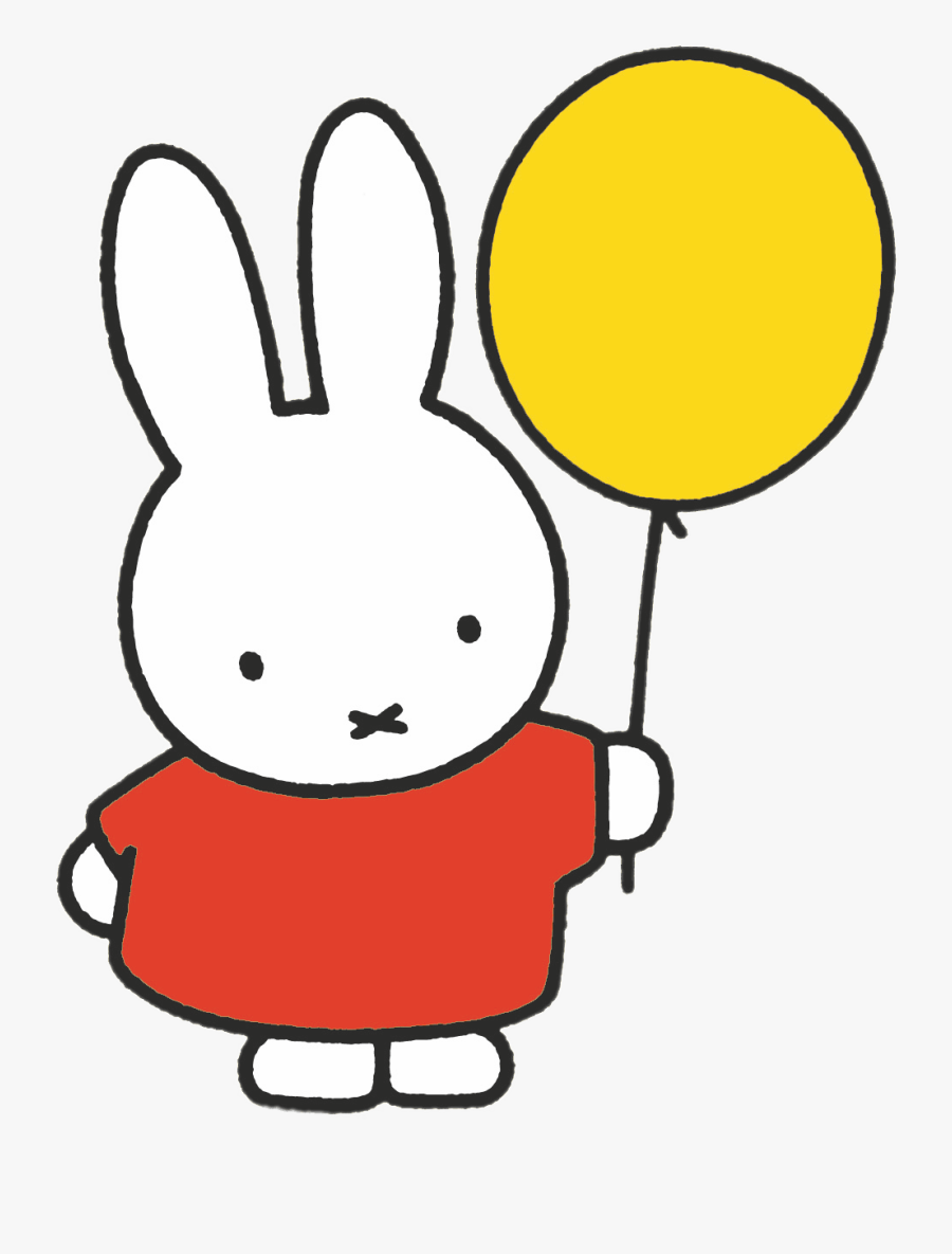 Miffy Yellow Balloon - Miffy Balloon , Free Transparent Clipart ...