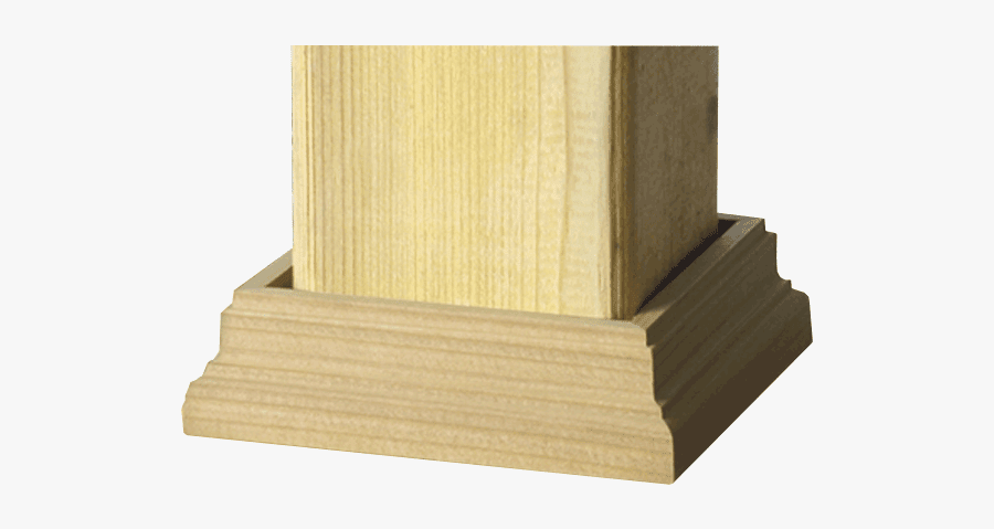 Block,rectangle,molding - Deck Post Base Trim , Free Transparent ...