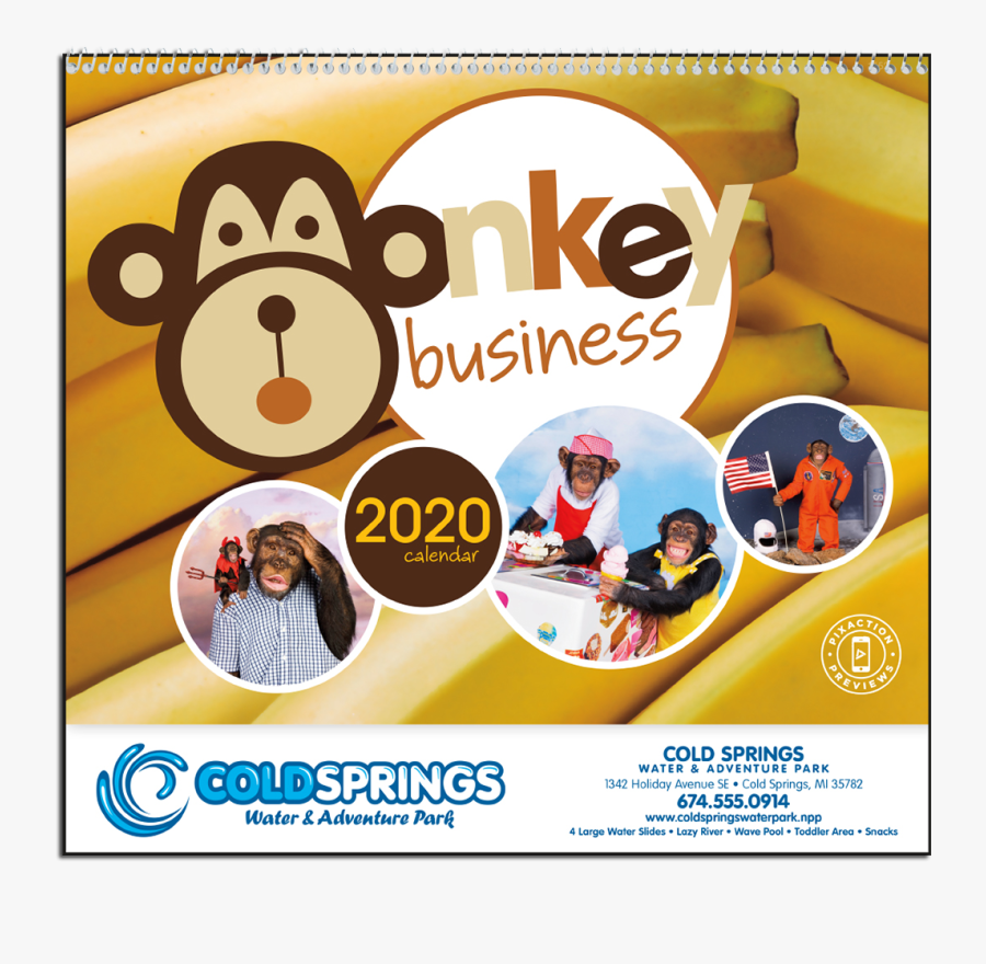 Picture Of Monkey Business Wall Calendar - Monkey Calendar , Free ...