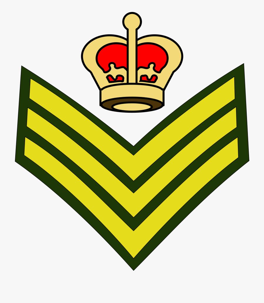 Transparent Colonel Rank Png - Colour Sergeant Royal Marines Badge ...
