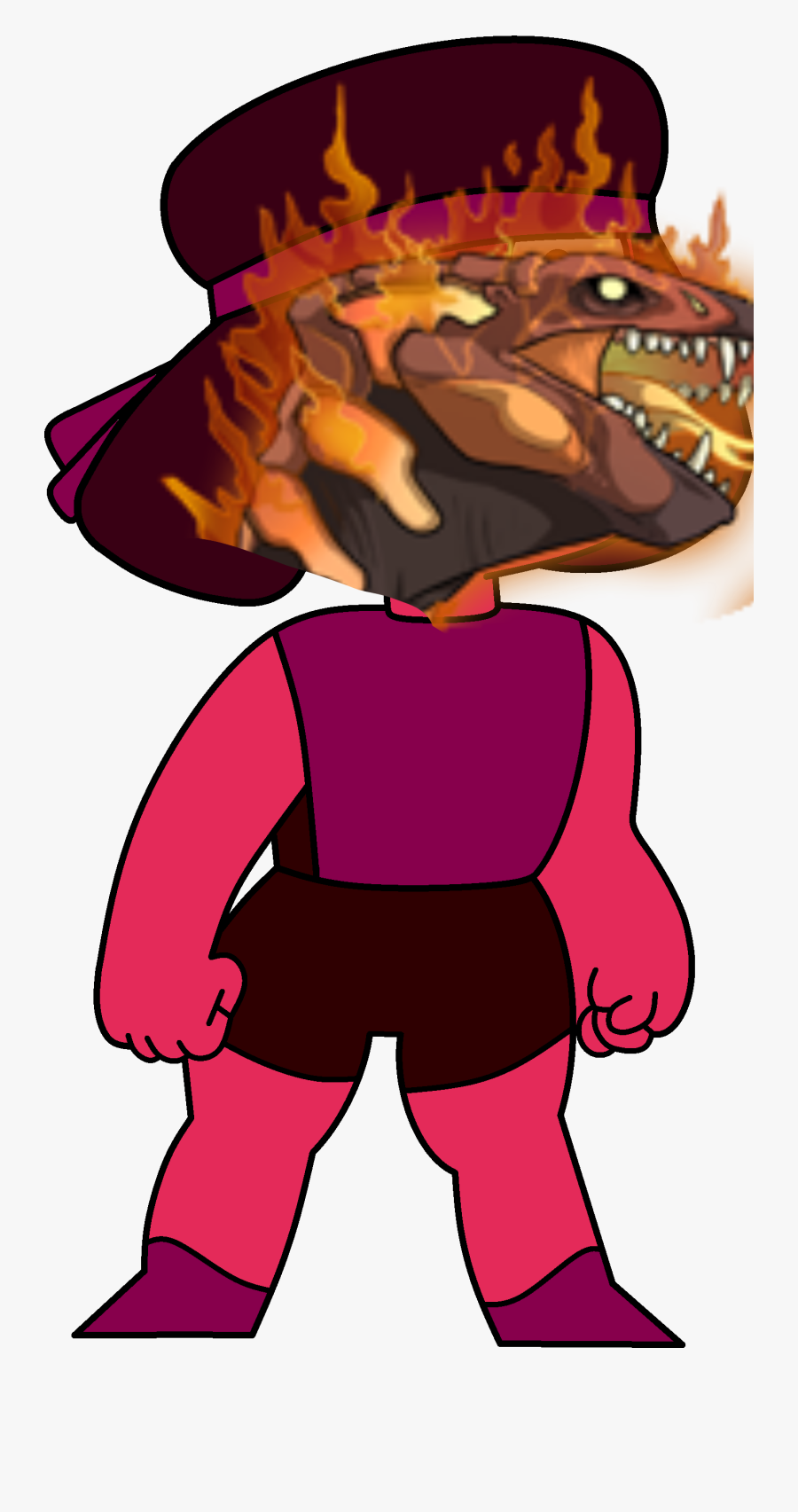 Aquamarine Ruby Fusion - Ruby Sapphire Style Steven Universe , Free ...