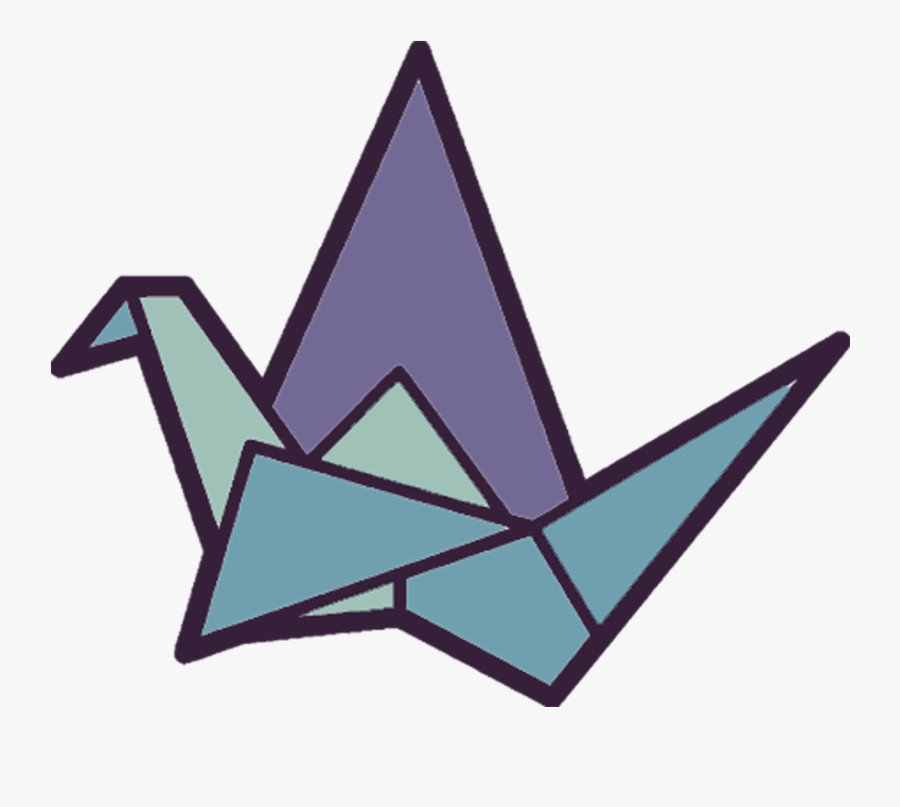 Paper Crane Logo - Triangle , Free Transparent Clipart - ClipartKey
