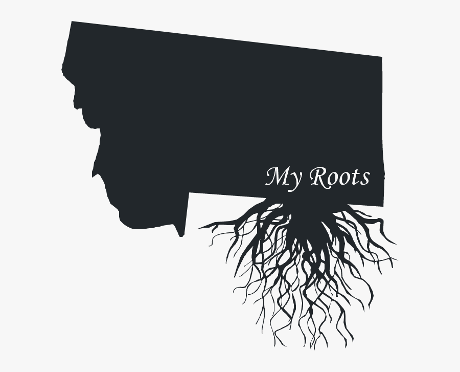 My Roots Mt - Michigan Roots Car Sticker , Free Transparent Clipart ...