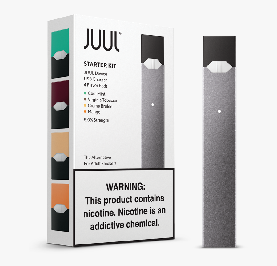 Juul Starter Kit - Juul Pod Starter Kit , Free Transparent Clipart ...