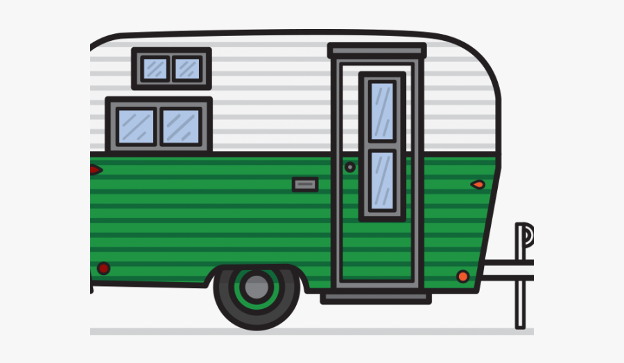 Retro Camper Clip Art , Free Transparent Clipart - ClipartKey