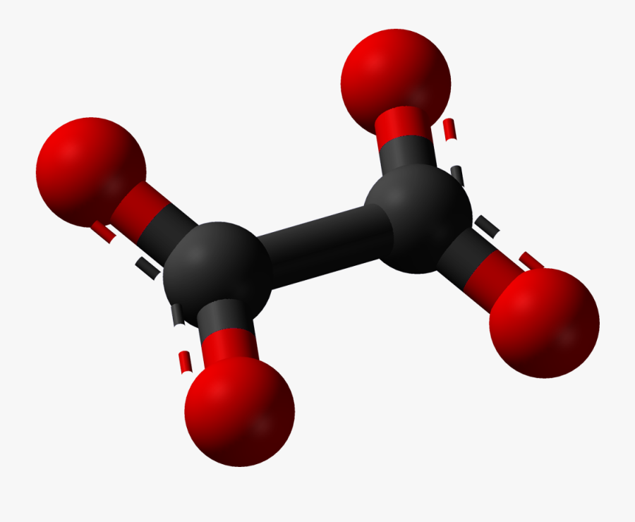Oxalate 3d Balls - Structure Of Oxalate Ion , Free Transparent Clipart ...