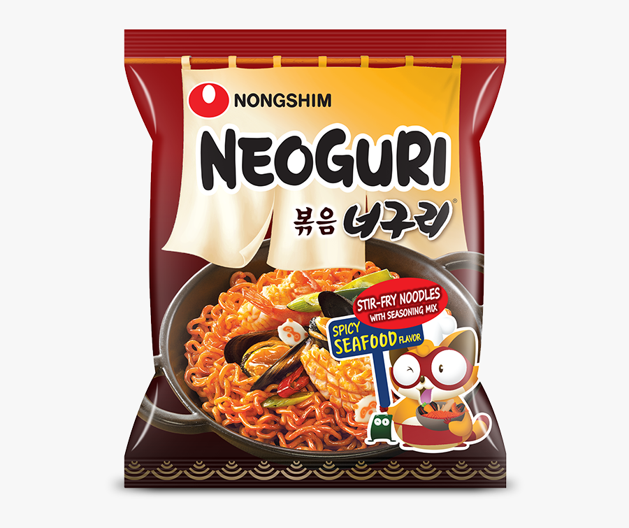 Transparent Ramen Noodles Png - Neoguri Stir Fry Noodles , Free ...