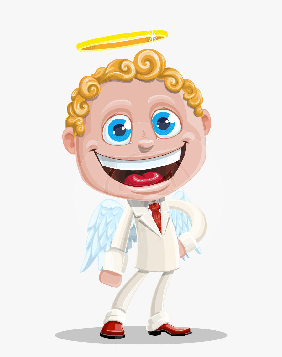 Image Free Stock Transparent Angel Cartoon - Vector Illustrator Angel ...