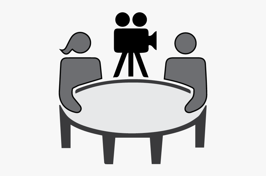 Interview Clipart Talk Show - Brainstorming Icon , Free Transparent ...