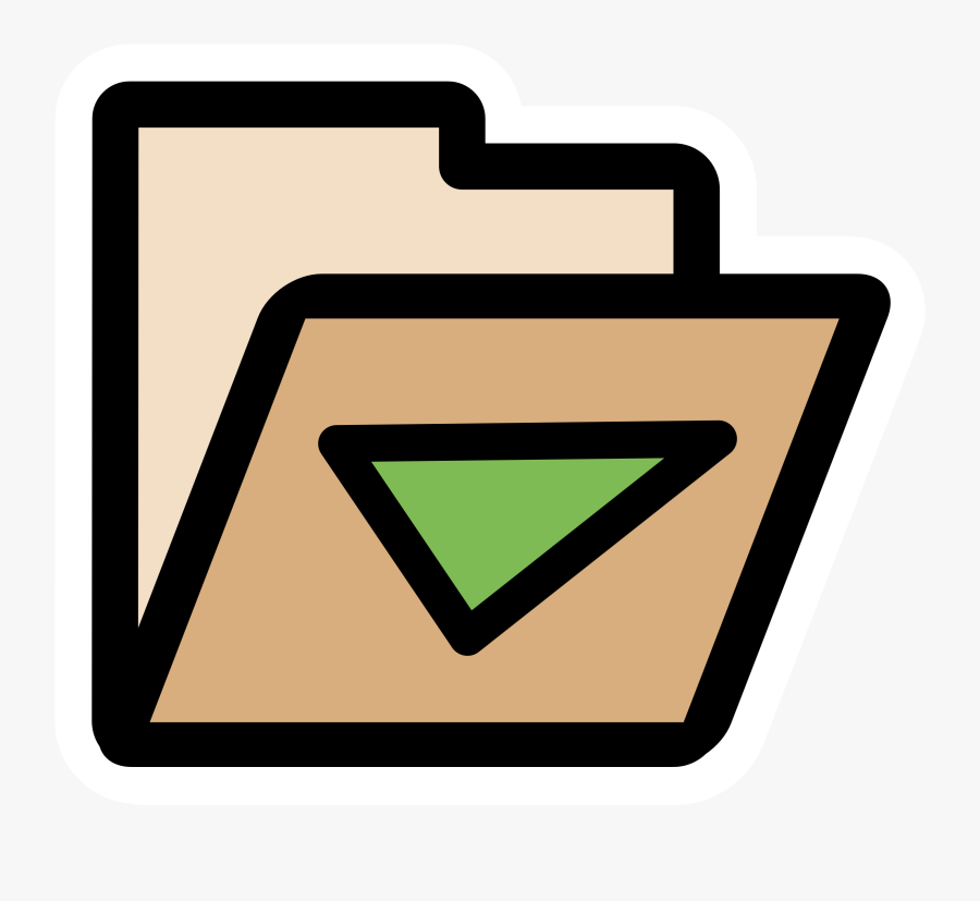 This Free Icons Png Design Of Primary Folder Download - Open File Icon ...