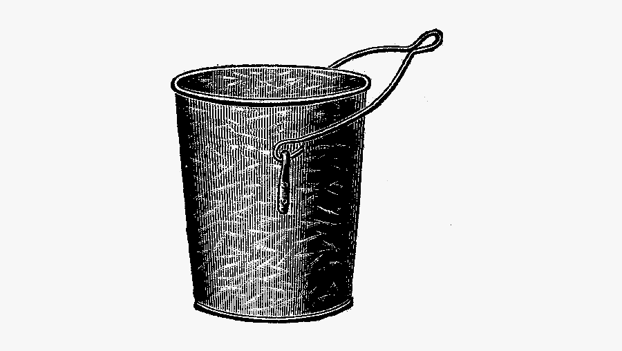 Mining Bucket Vintage Illustration - Drawing , Free Transparent Clipart ...