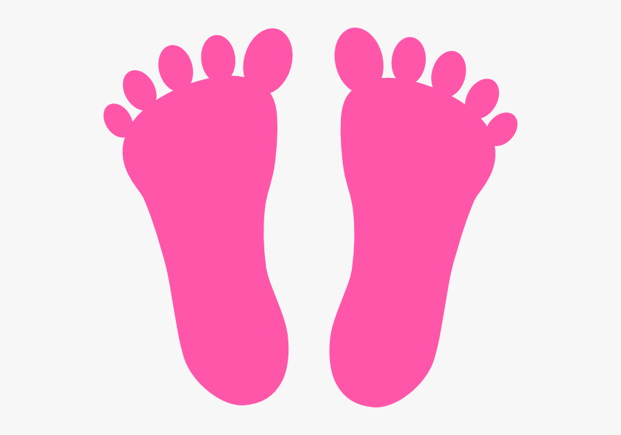 Pink Footprint Clipart , Free Transparent Clipart - ClipartKey