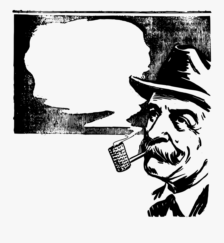 Old Man Pipe Dream Icons Png - Cartoon Old Man With Pipe , Free ...