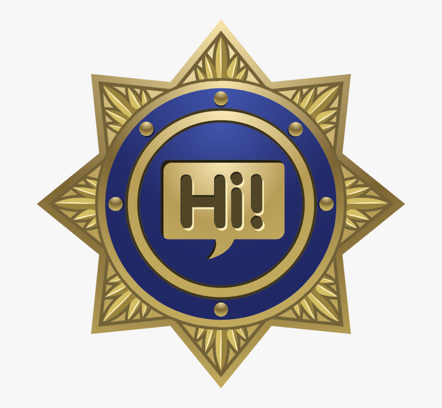 Greeter Badge Svg Clip Arts - Emblem , Free Transparent Clipart ...