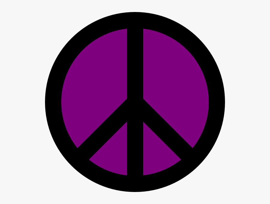 Peace Purple , Free Transparent Clipart - ClipartKey