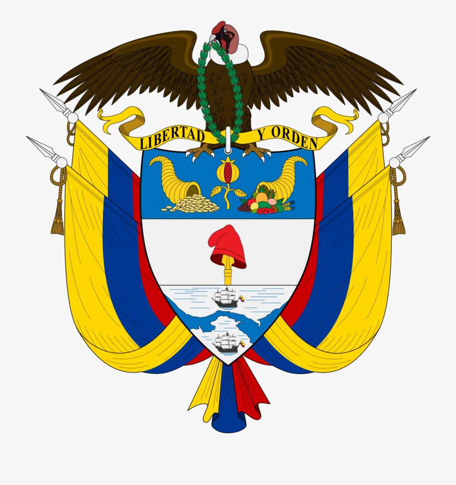 Condor Vector Clipart - Escudo De Colombia Svg , Free Transparent ...