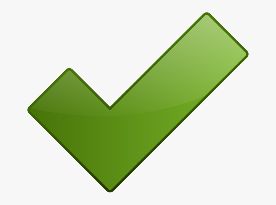 Green Tick Clipart Svg - Triangle , Free Transparent Clipart - ClipartKey