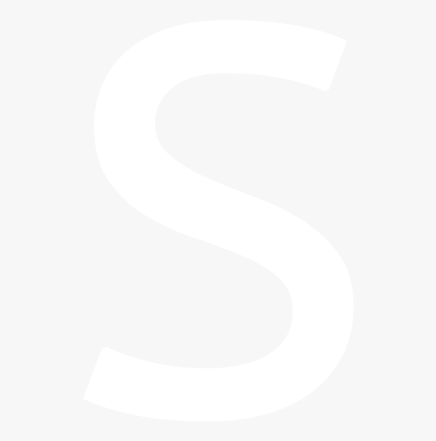 White Letter S Png , Free Transparent Clipart - ClipartKey