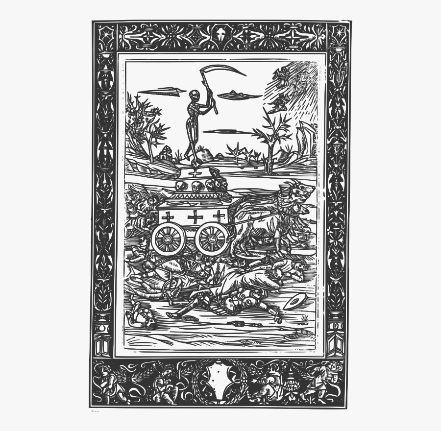 The Black Death - Frame The Black Death , Free Transparent Clipart ...