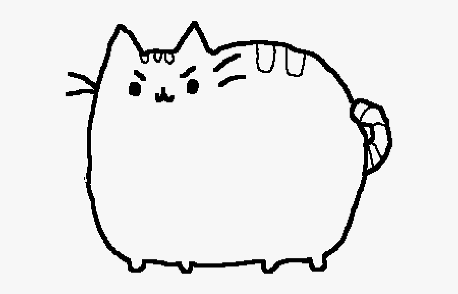 Pixilart Angry Pusheen Base - Cartoon , Free Transparent Clipart ...