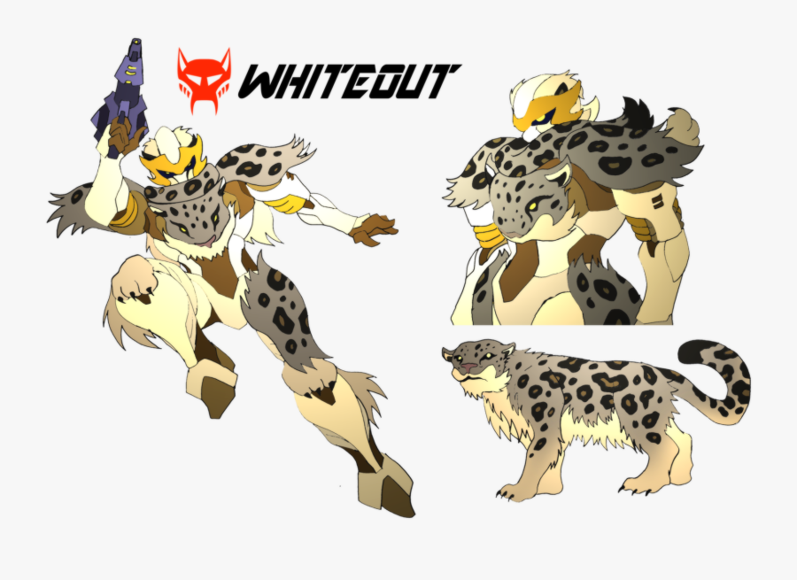 Nickonplanetripple $25 Commission- Beast Wars Oc Whiteout - Beast Wars ...