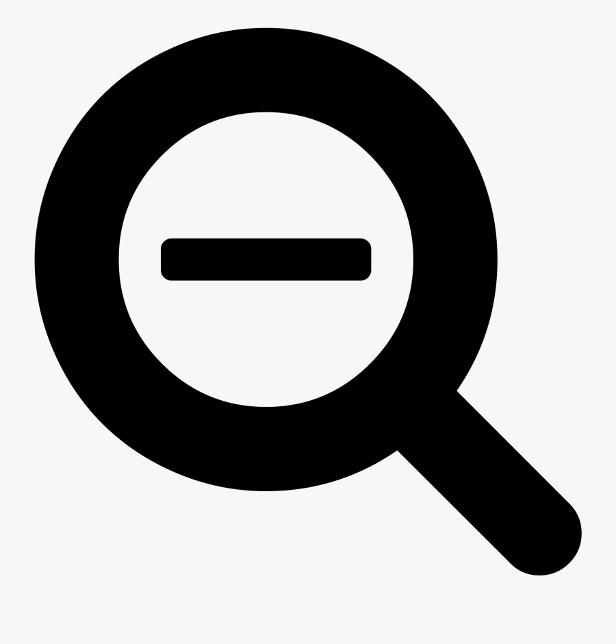 File Zoom Out Font - Zoom Out Icon Svg , Free Transparent Clipart ...