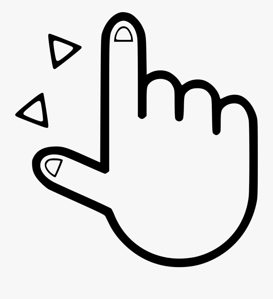 Four Clip Pinch - Pinch And Zoom Png , Free Transparent Clipart ...