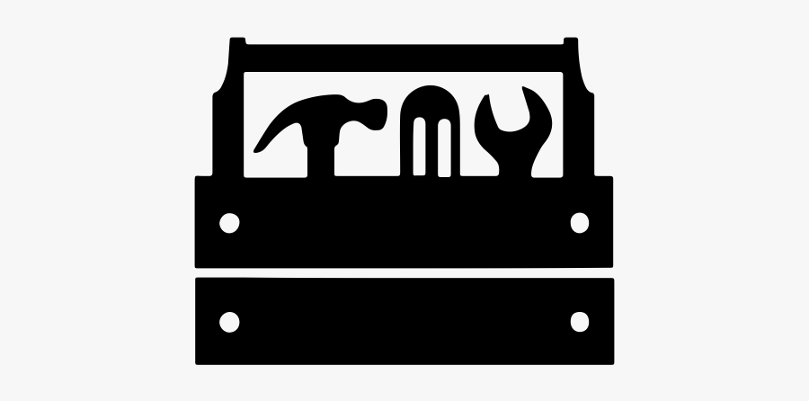 Collaboration Clipart Toolkit - Toolkit Icon Black And White , Free ...