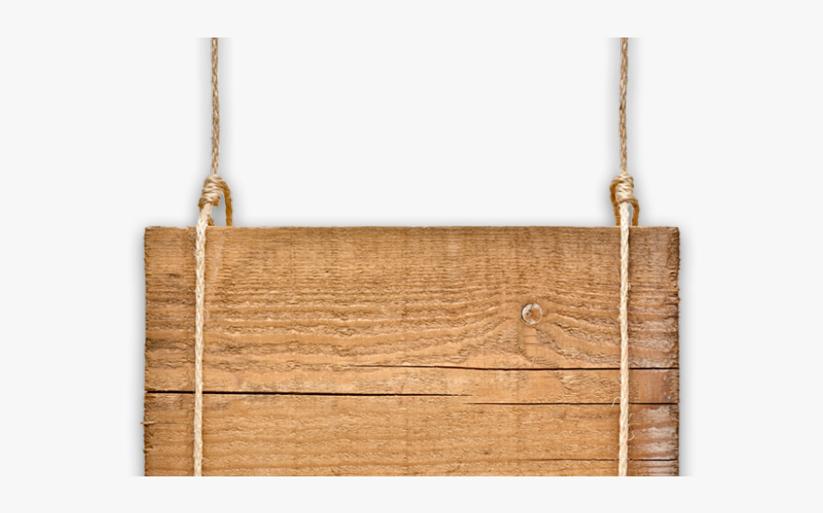 Wood Clipart Wooden Hanging Sign - Wooden Sign Image Transparent Png ...