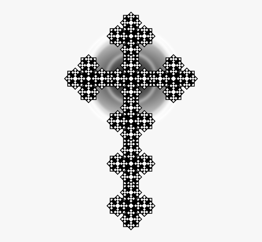 Symmetry,monochrome Photography,symbol - Cross , Free Transparent ...
