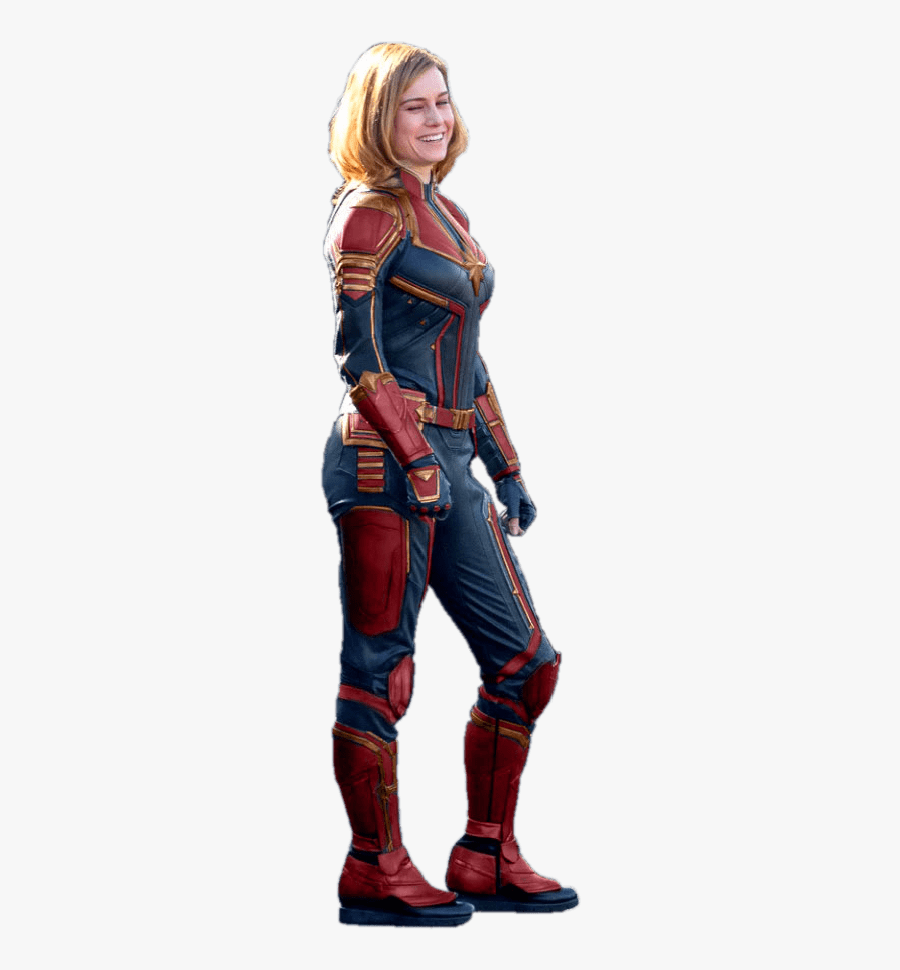 Captain Marvel Blue Suit , Free Transparent Clipart - ClipartKey