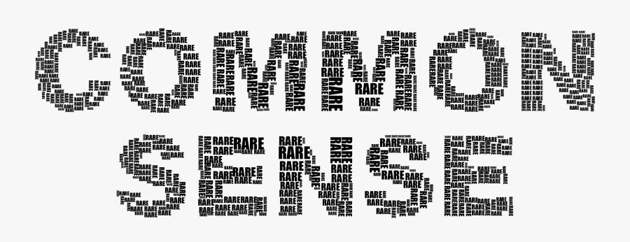 Common Sense Black Clip Arts - Portable Network Graphics , Free ...