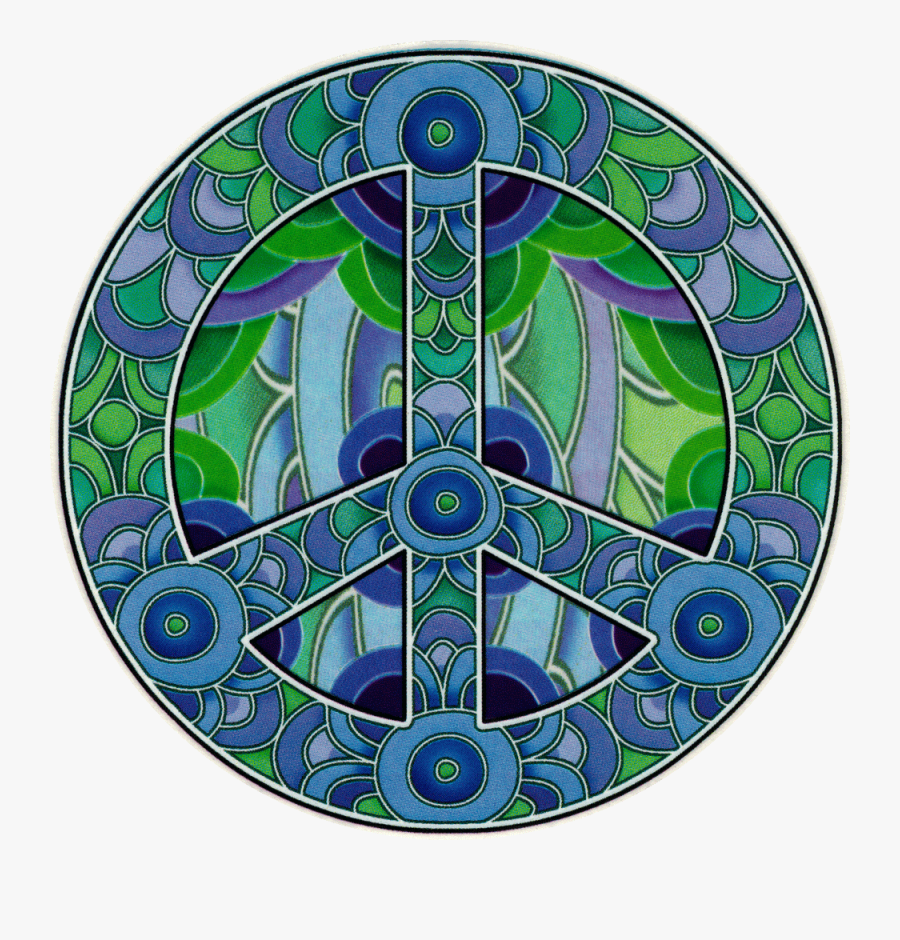 Purple Peace Sign - Circle , Free Transparent Clipart - ClipartKey