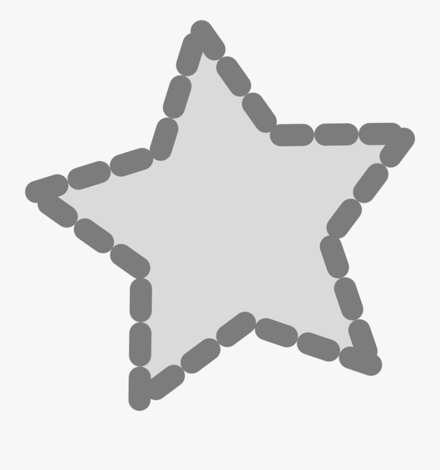 Computer Icons Grey Star Silver Color - Transparent Background Star ...