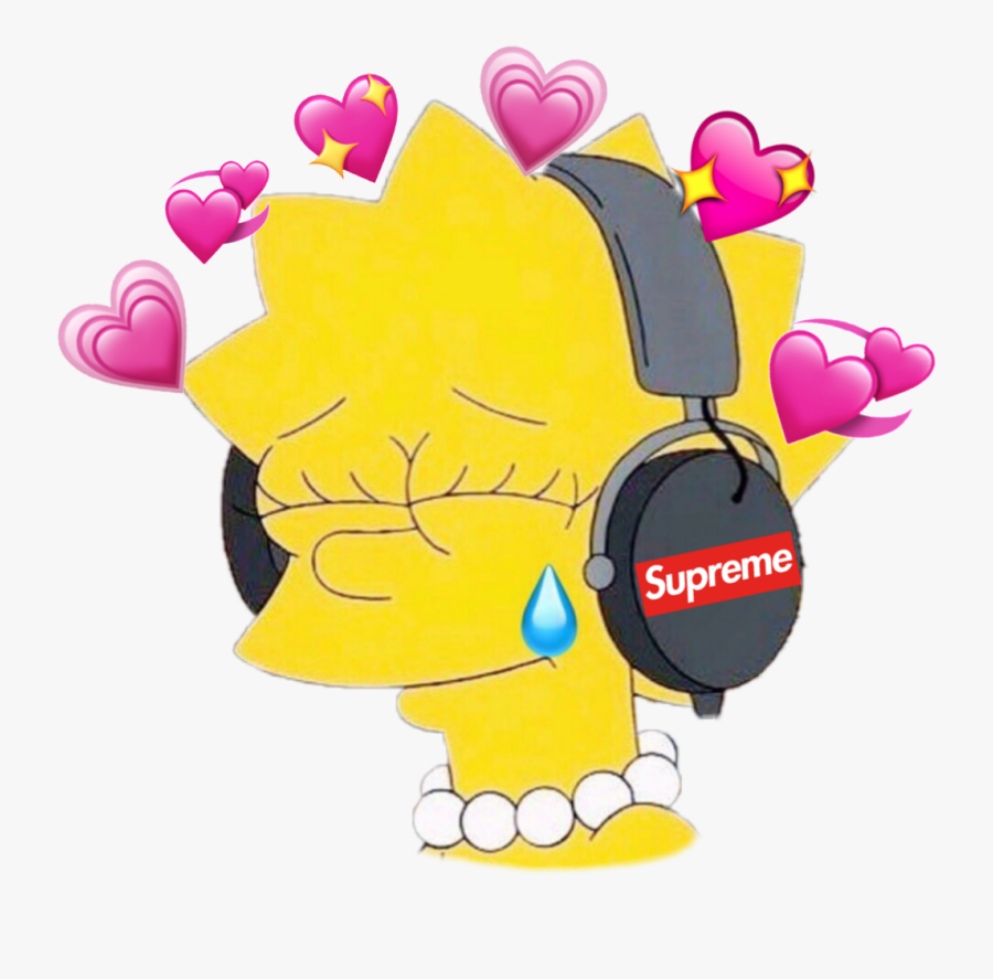 Transparent Lisa Simpson Png - Love Lisa Simpson Hearts , Free ...